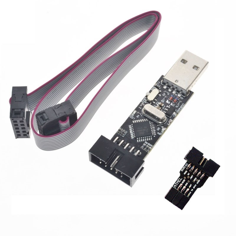 Programador USBasp Atmel Atmega Attiny 3.3v / 5v + Adaptador 6 pines ... Programador USBasp Atmel Atmega Attiny 3.3v / 5v + Adaptador 6 pines ...